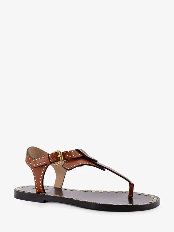 Isabel Marant Étoile Joonya Flat Leather Sandals