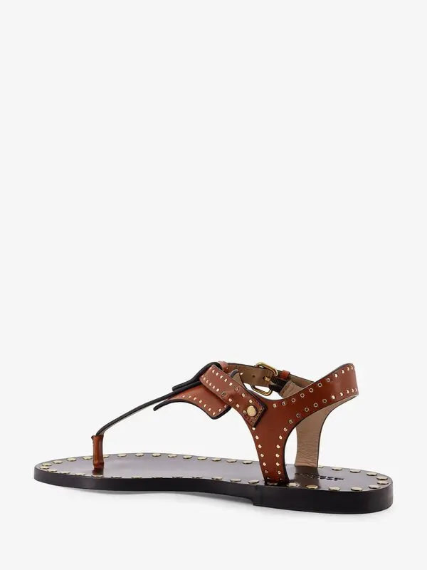 Isabel Marant Étoile Joonya Flat Leather Sandals