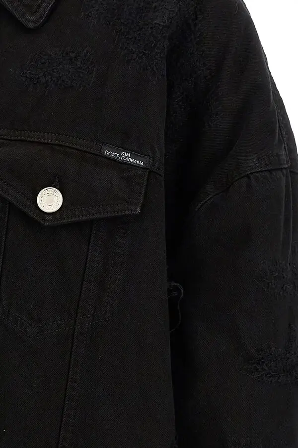 Dolce & Gabbana Denim Long Jacket