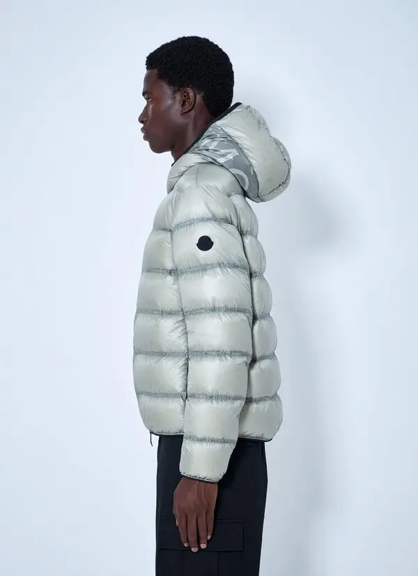 Moncler Guadiana Hooded Down Jacket - Gray