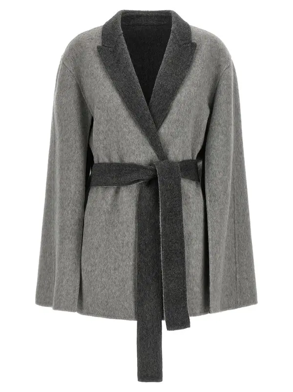 Alberta Ferretti Cardigan With Cape Sleeves