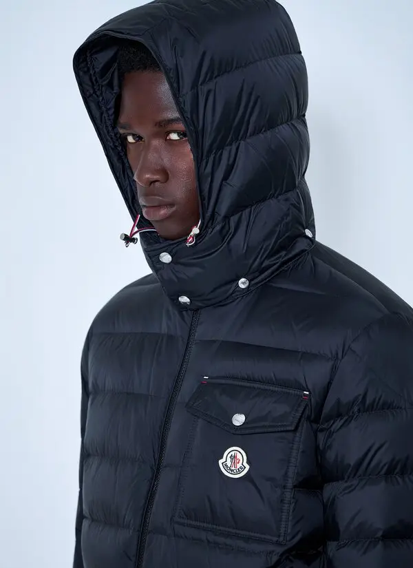 Moncler Verith Hooded Short Down Jacket