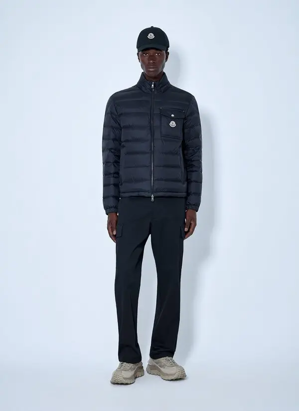 Moncler Verith Hooded Short Down Jacket - Black