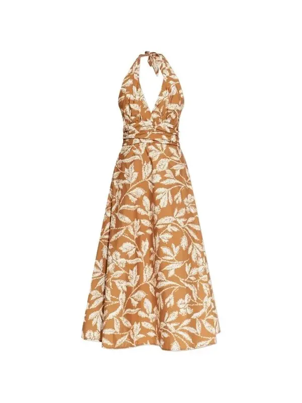 Max Mara Cotton Dress - Multicolor