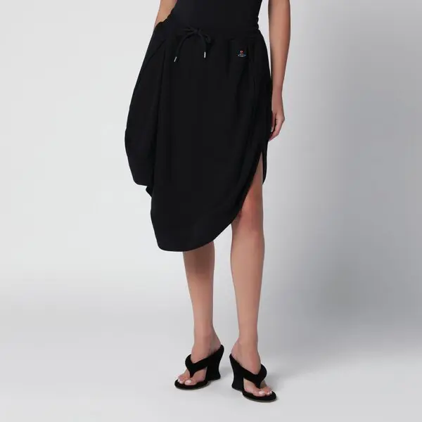 VIVIENNE WESTWOOD Zingara Cotton Skirt - Black