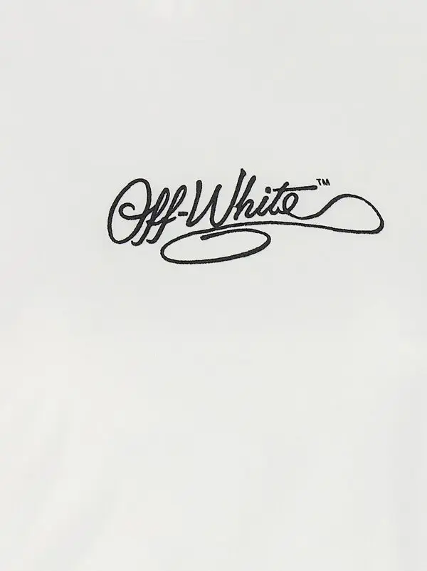 Off-White Logo Embroidery T-shirt