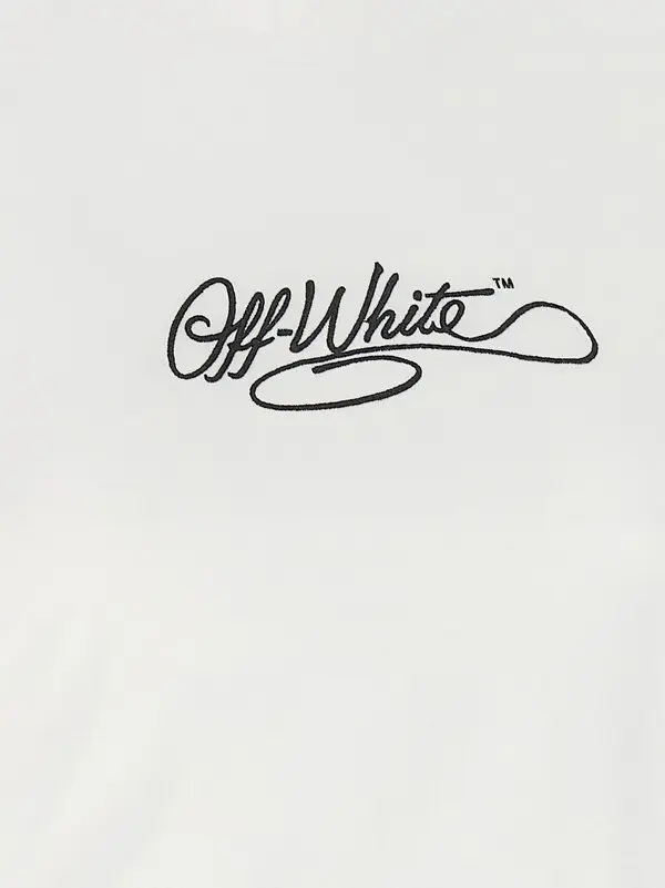 Off-White Logo Embroidery T-shirt