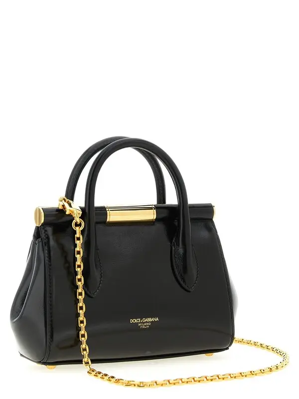 Dolce & Gabbana Marlene Mini Handbag - Black