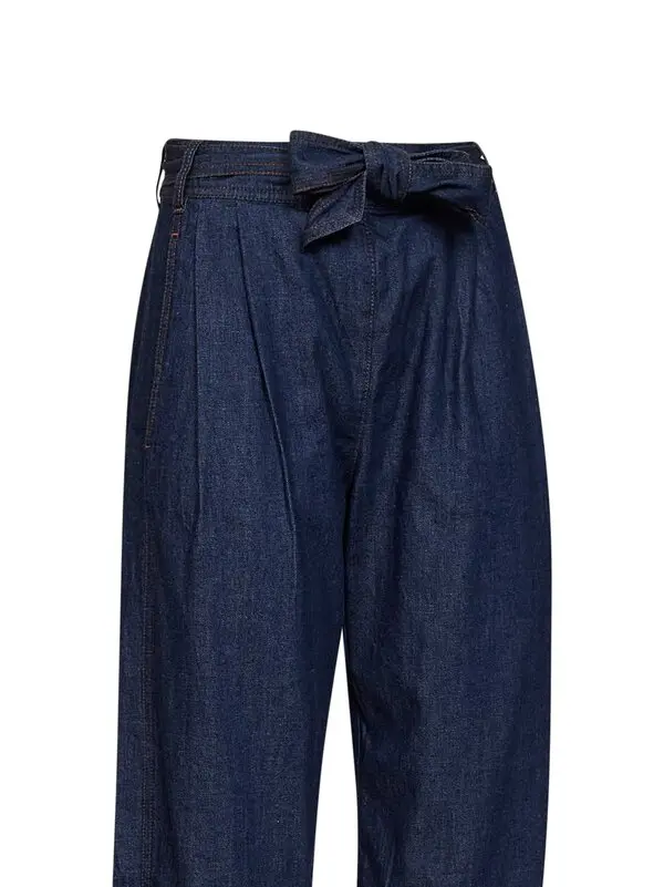 Zimmermann Ink Denim Aster Harem Trousers
