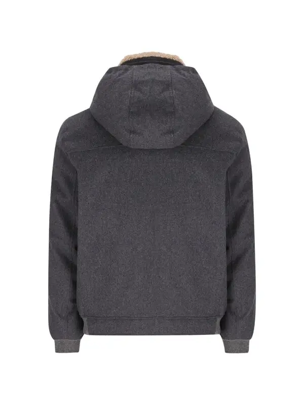 Brunello Cucinelli Wool Down Jacket - Multicolor