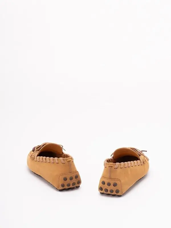 TOD'S Nubuck Gommino Loafers - Multicolor