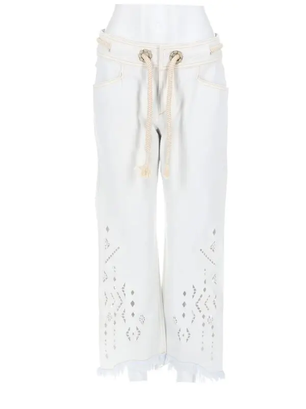 Isabel Marant Étoile Cotton Alison Pants - White