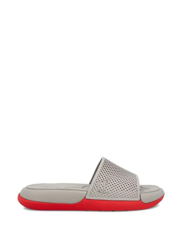 CHRISTIAN LOUBOUTIN Easy Breezy Pool Slides - Multicolor