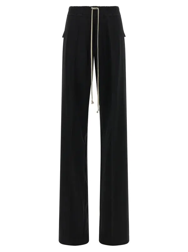 Rick Owens Dietrich Drawstring Pants - Black