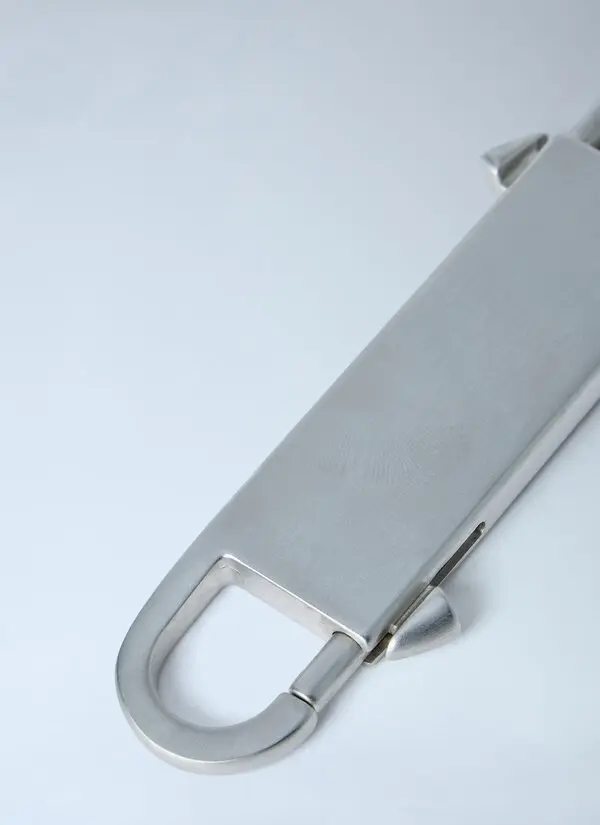 Rick Owens Stainless Steel Key Holder