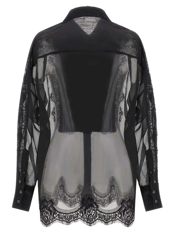 Dolce & Gabbana Cashmere Organza Shirt