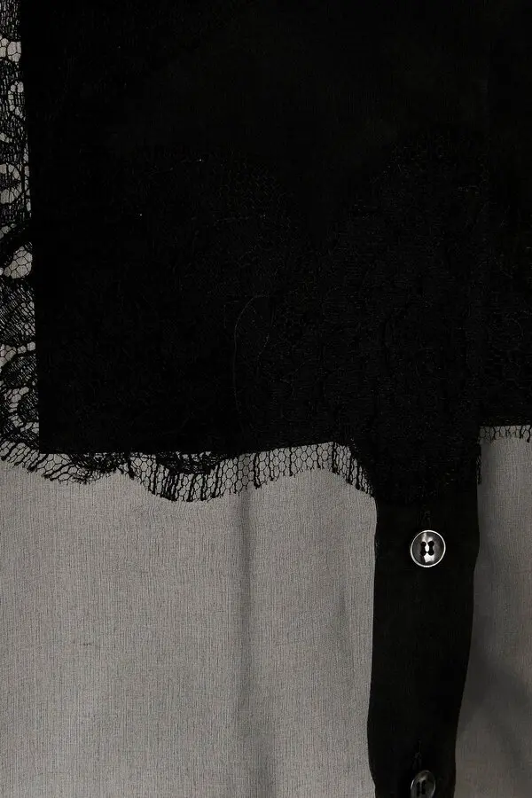 Dolce & Gabbana Cashmere Organza Shirt