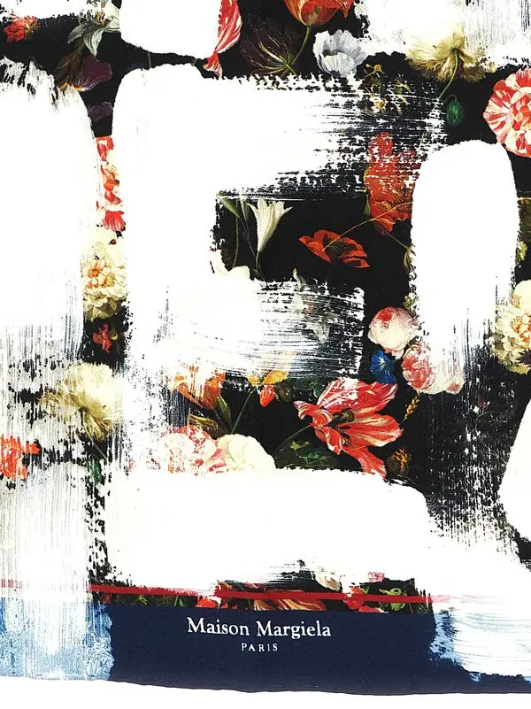 MAISON MARGIELA Silk Scarf - Multicolor