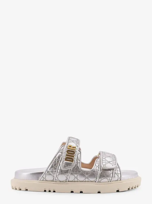 Dior Leather Dioract Sandals - Multicolor