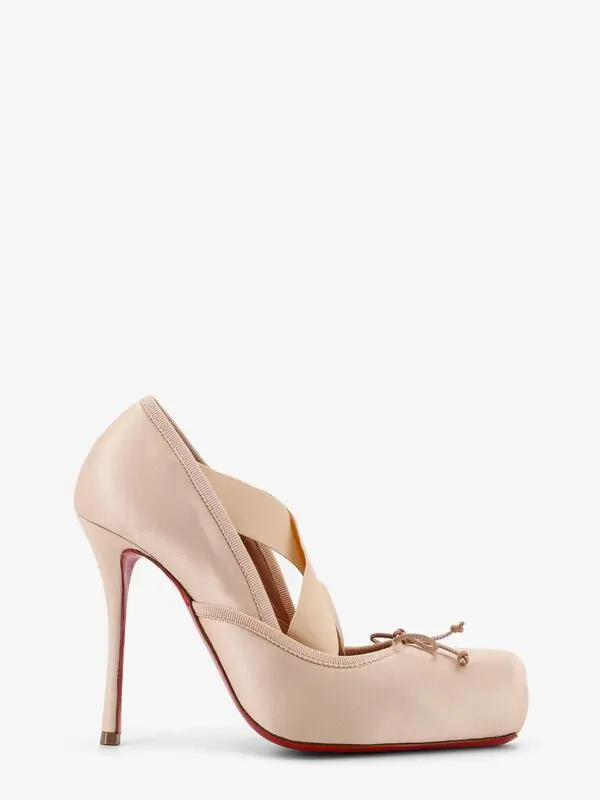 CHRISTIAN LOUBOUTIN Cassia Nodo Satin Pumps - Multicolor