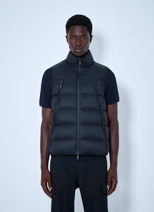 Moncler Reticone Down Gilet - Black