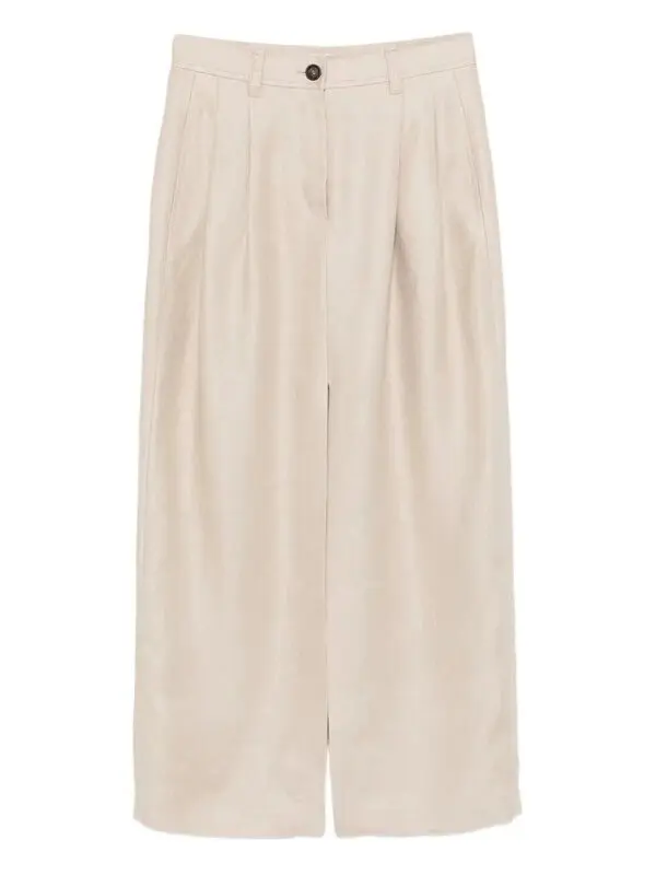 Brunello Cucinelli Linen Skirt - Multicolor