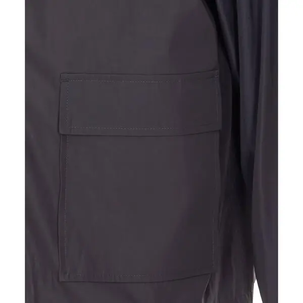 Thom Browne Light Memory Tech Packable Sportcoat With Logo
