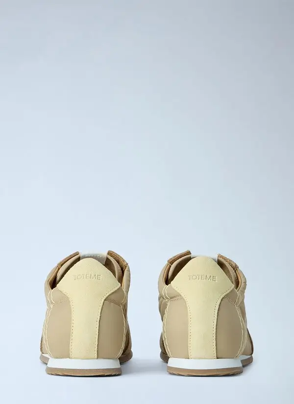 TOTEME Flex Low-top Sneakers - Cream