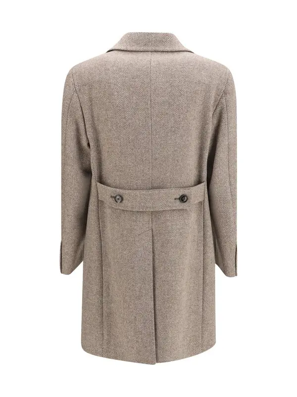 Tagliatore Chevron Coat