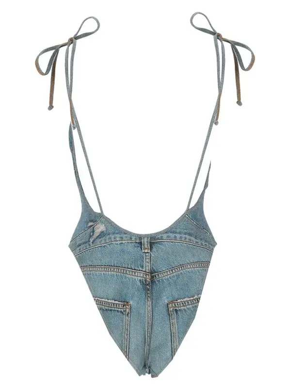 DIESEL® Costume Intero Effetto Denim