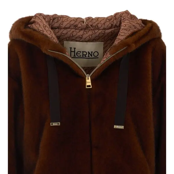 Herno Soft Faux Fur Bomber