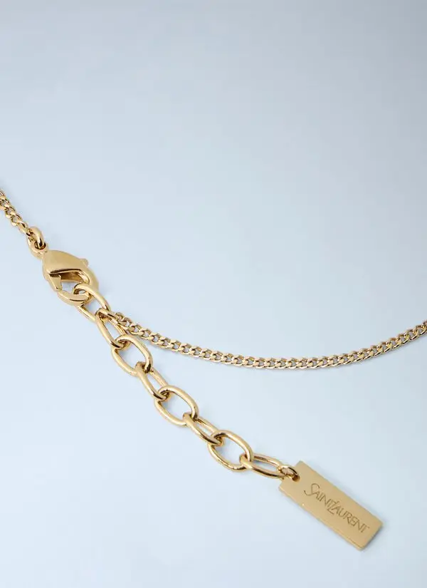 Saint Laurent Pendant Necklace