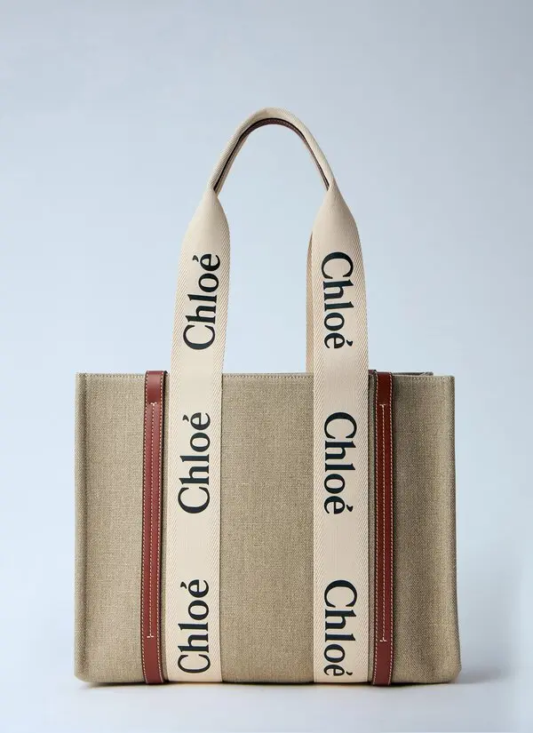 Chloé Medium Woody Tote Bag