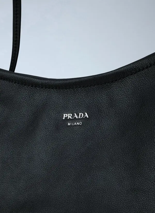 Prada Leather Large Route Tote Bag