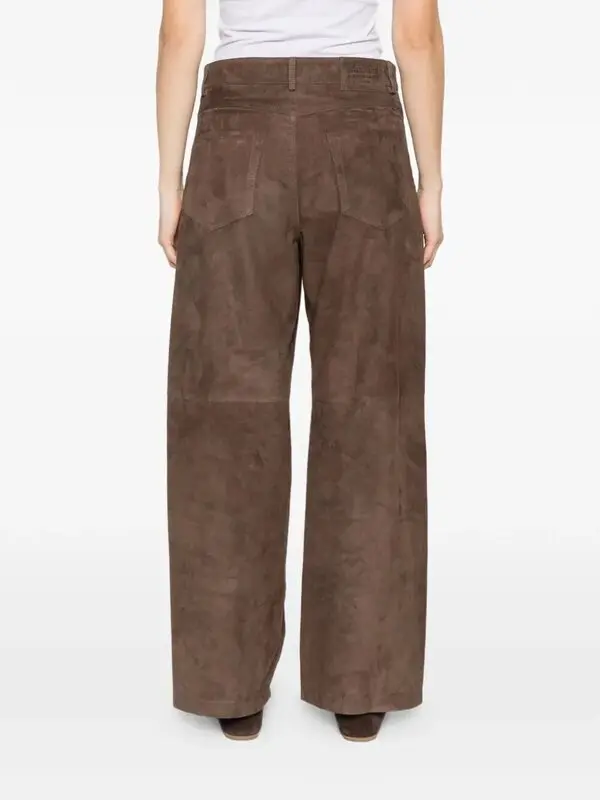 Max Mara S` Leather Pants