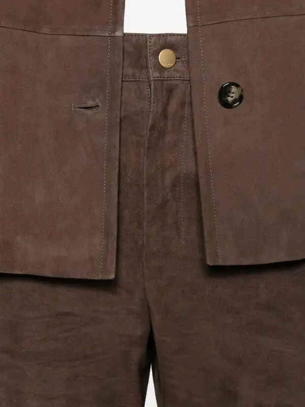 Max Mara S` Leather Pants