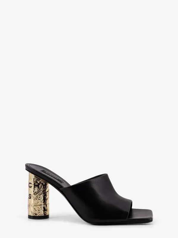 Givenchy Leather Sandals - Black