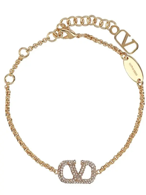 Valentino Garavani Vlogo Signature Bracelet - Gold