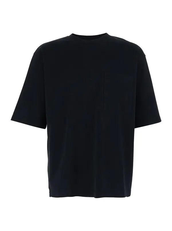 Dsquared2 T-shirt With Logo Lettering On The Back In Cotton For - Black