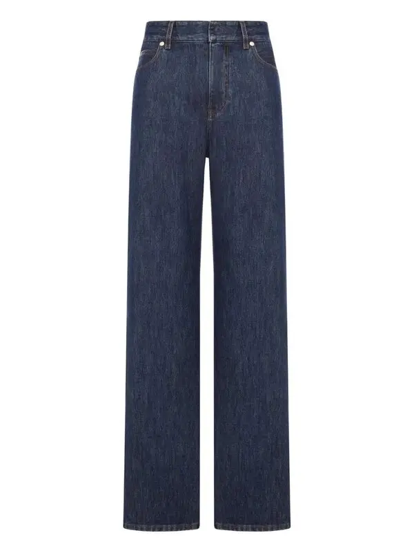 Fendi Ff Padded` Jeans - Multicolor