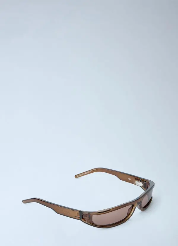Rick Owens Fog Sunglasses - Brown