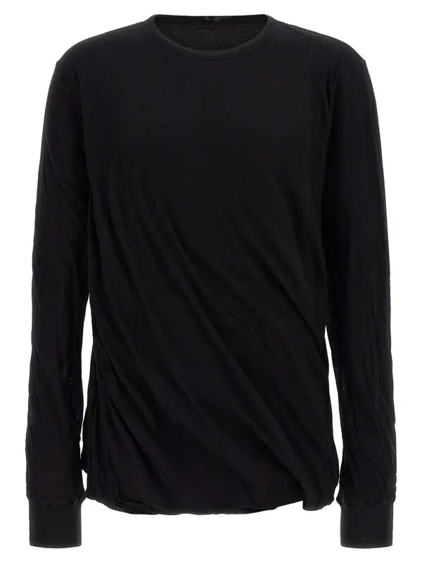 Rick Owens Jumbo Double Ls T' T-shirt - Black