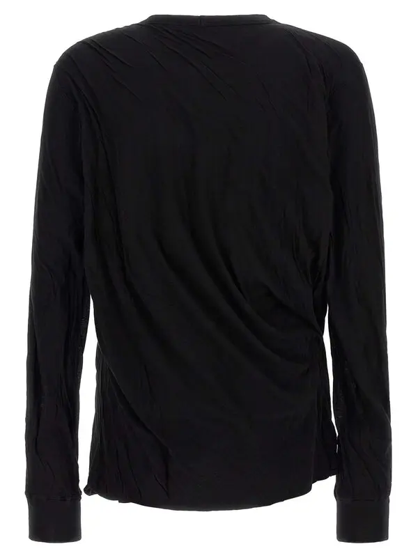 Rick Owens Jumbo Double Ls T' T-shirt - Black
