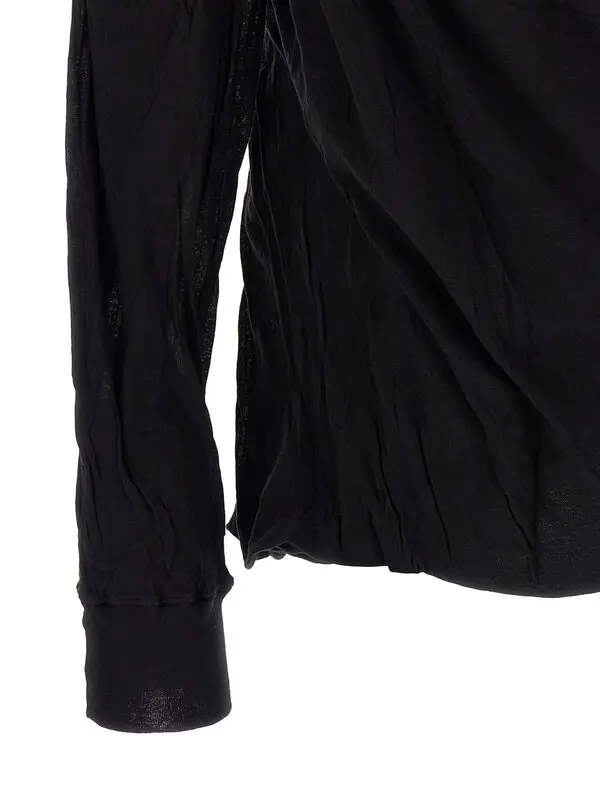 Rick Owens Jumbo Double Ls T' T-shirt - Black