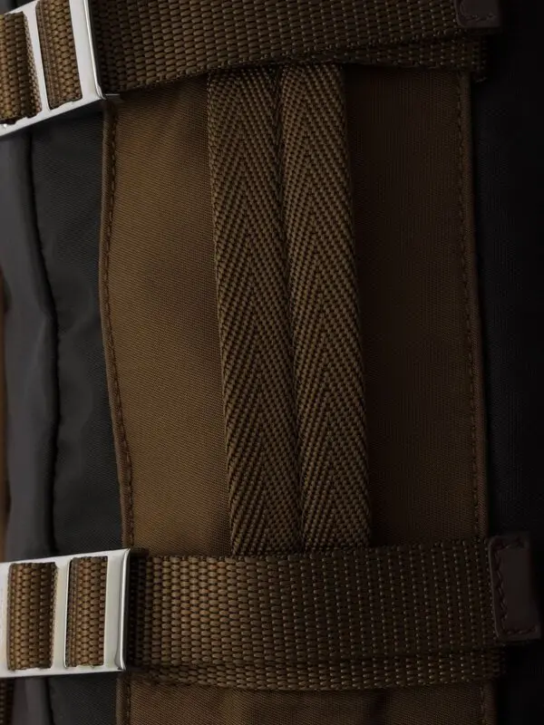 Prada Re-nylon And Leather Crossbody Bag