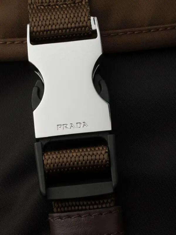 Prada Re-nylon And Leather Crossbody Bag