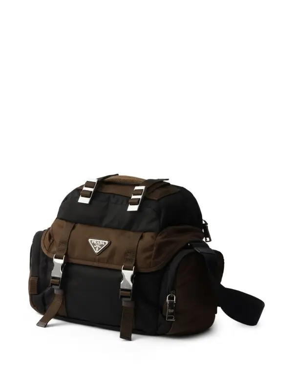 Prada Re-nylon And Leather Crossbody Bag