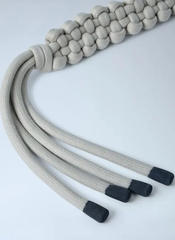 Moncler Rick Owens Braided Rope Keychain