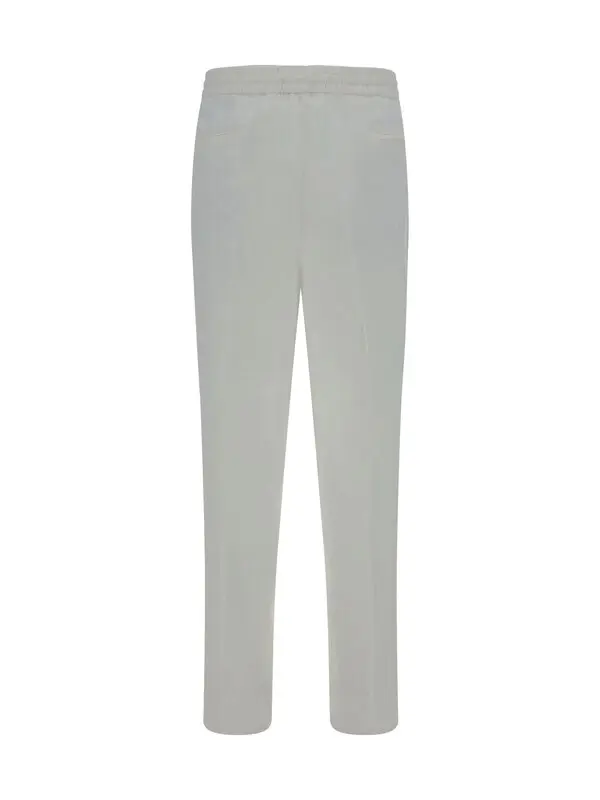 Brunello Cucinelli Linen Pants - White