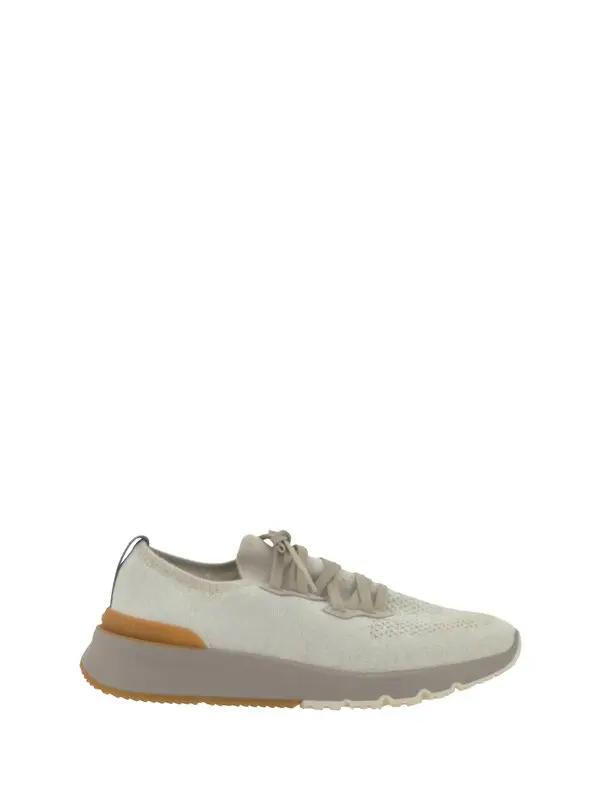 Brunello Cucinelli Cotton Sneakers - White